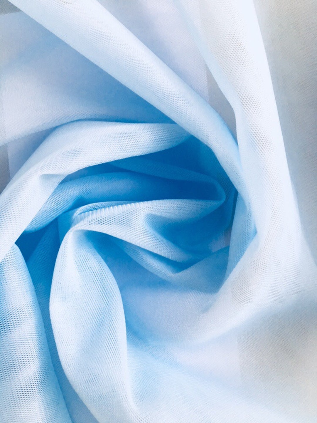 Soft Pale Blue 11 Color, Light Blue Tulle of High Quality, Tulle for ...