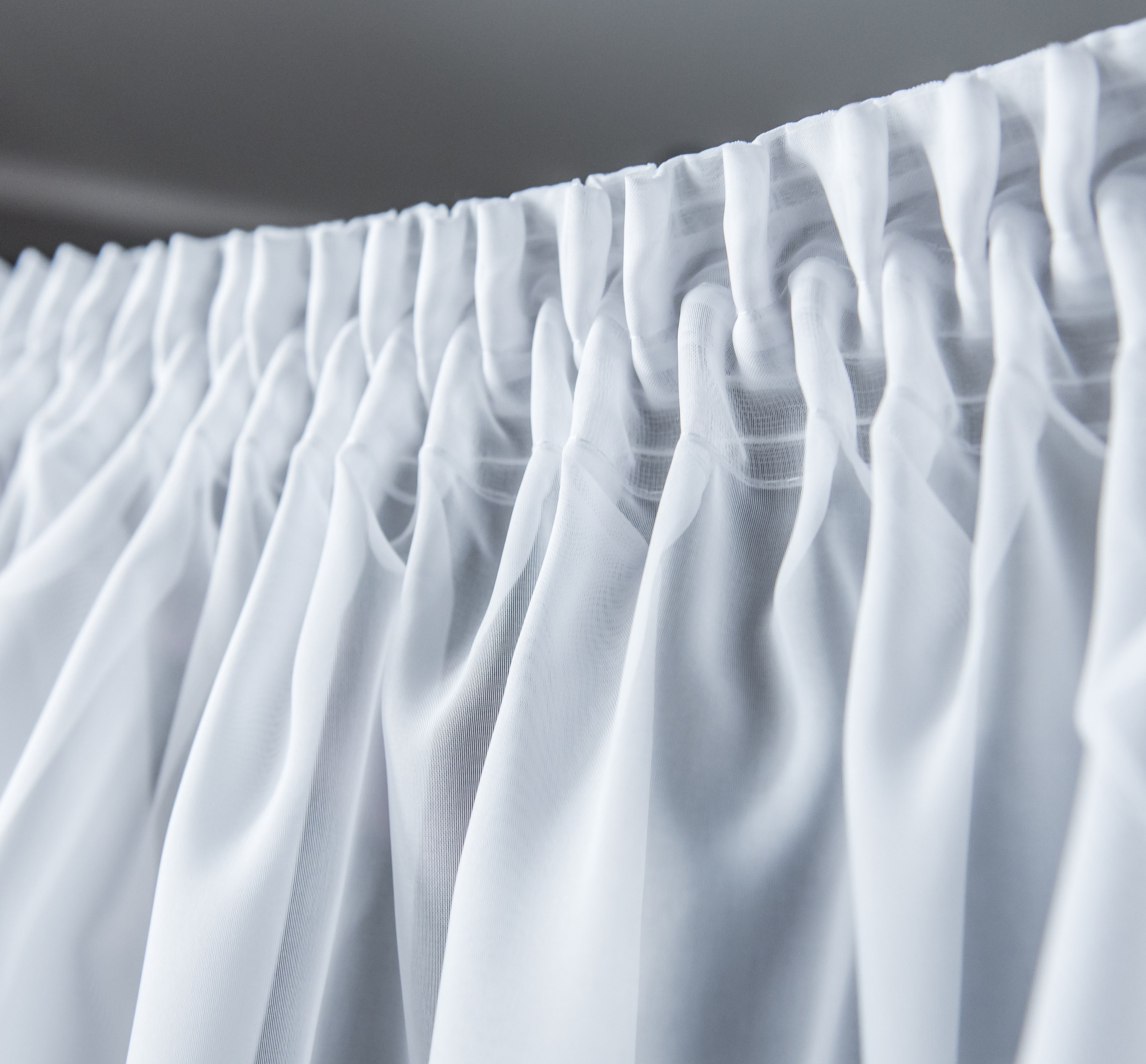 Modern Light Curtain White Voile - Etsy