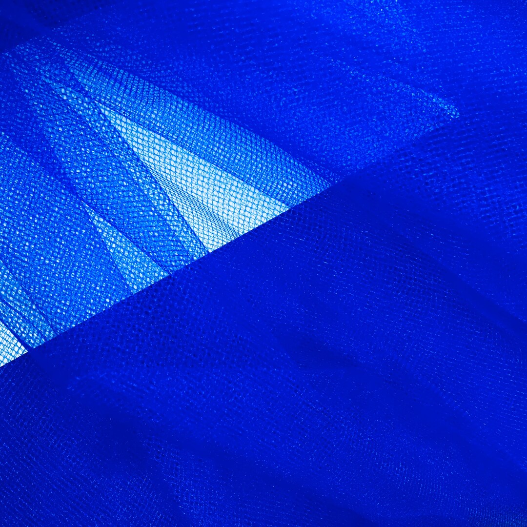 Blue Rigid Tulle Fabric , Royal Blue Tulle, Wholesale Tutu Fabric ...