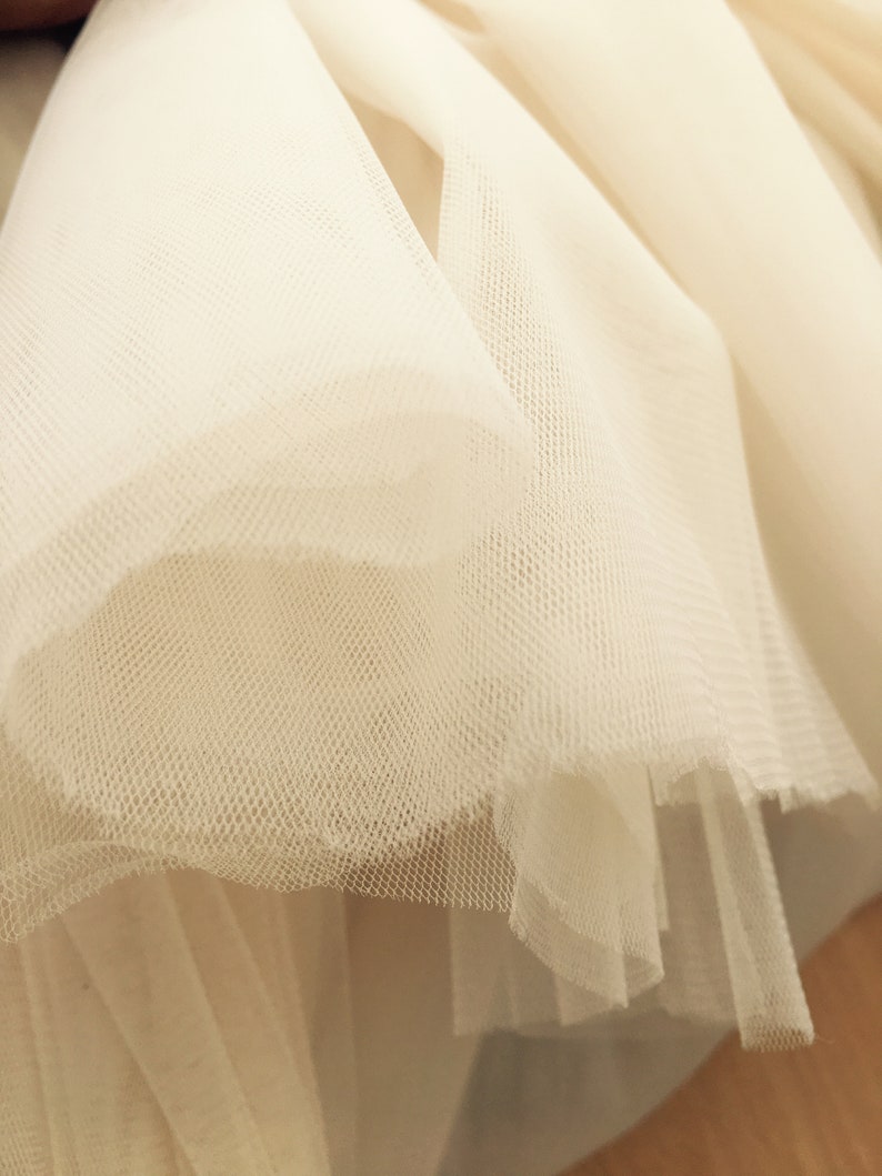 Soft Tulle 61 Light Beige-salmon Color Tulle Tulle of High - Etsy