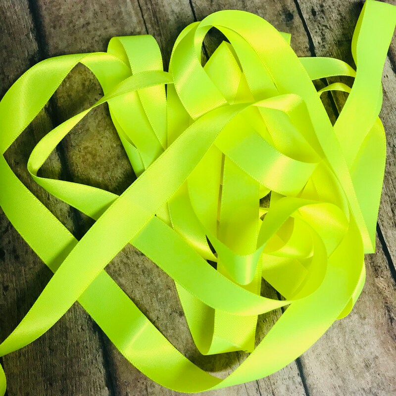 Neon Ribbon - Etsy