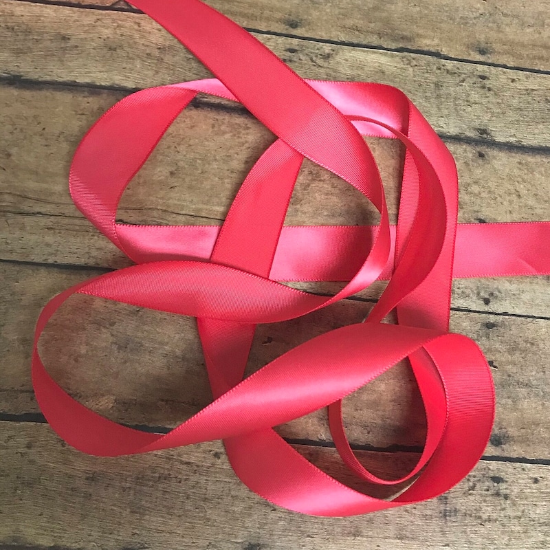 Coral Ribbon - Etsy