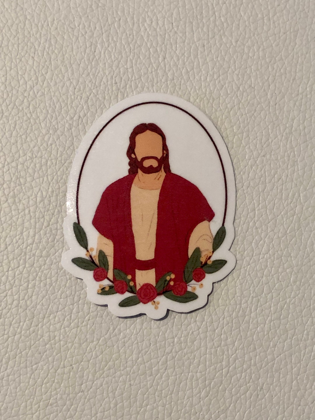 Jesus Vinyl Sticker - Etsy