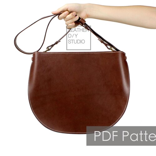 Build Along Leather Saddle Bag Pattern With Instruction/how to - Etsy