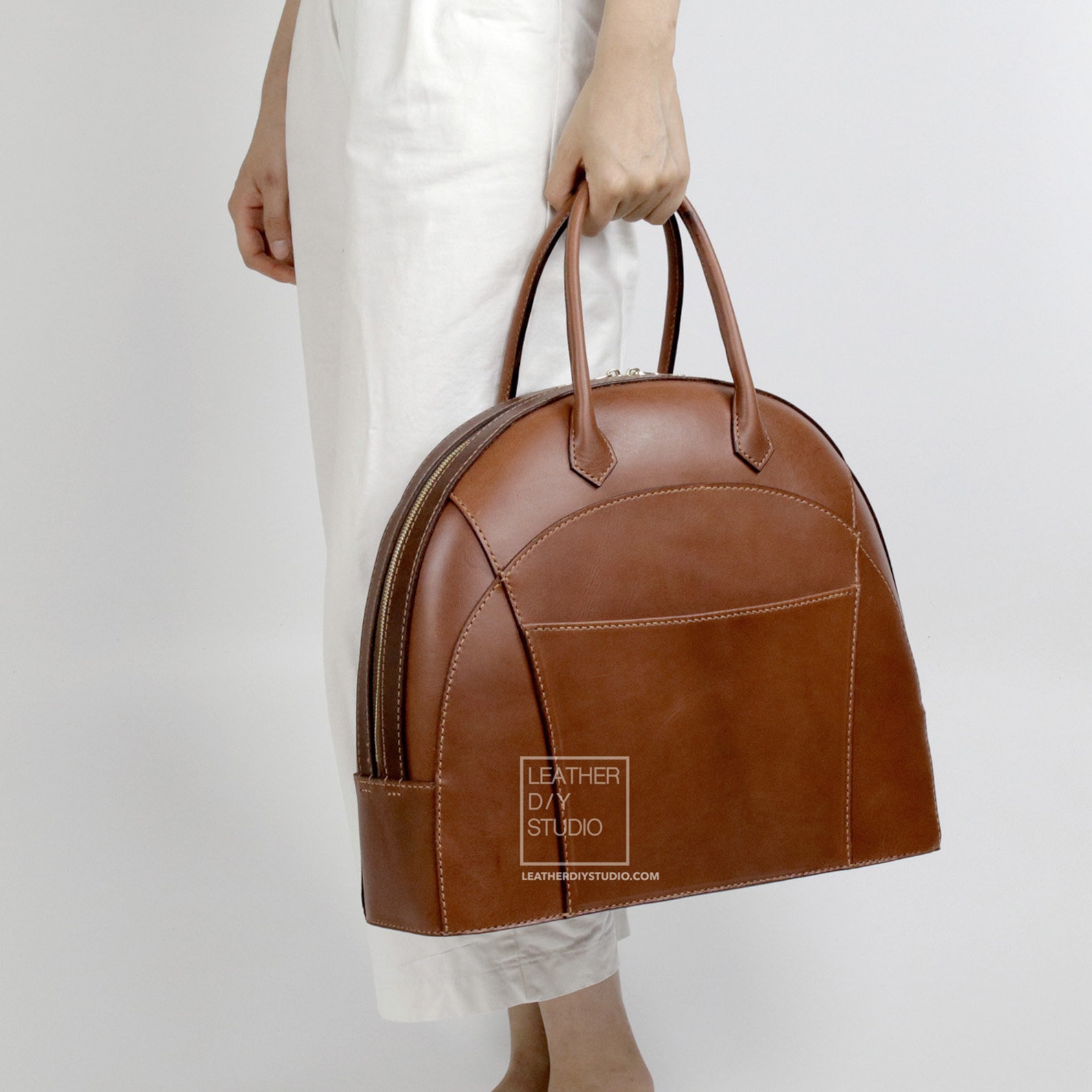 Leather Handbag Pattern Large With Video Instruction Included/build ...