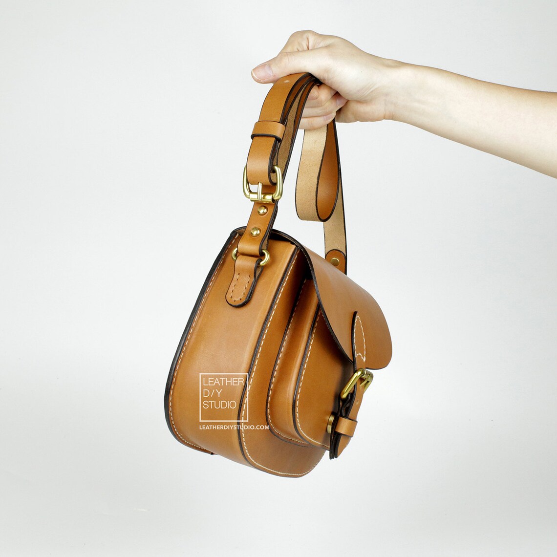 Build Along Leather Saddle Bag Pattern With Instruction/how to - Etsy