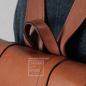 Leather Backpack Pattern Bundle With Video Tutorial /laptop Bag Pattern ...