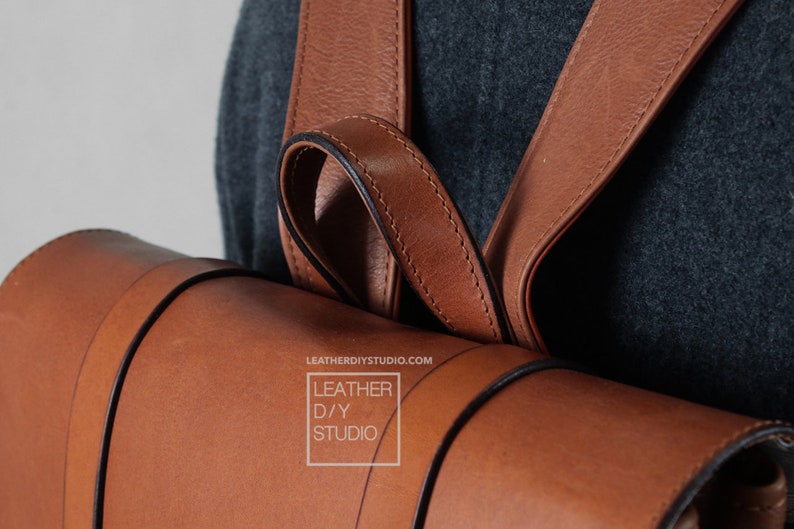 Leather Backpack Pattern Bundle With Video Tutorial /laptop - Etsy