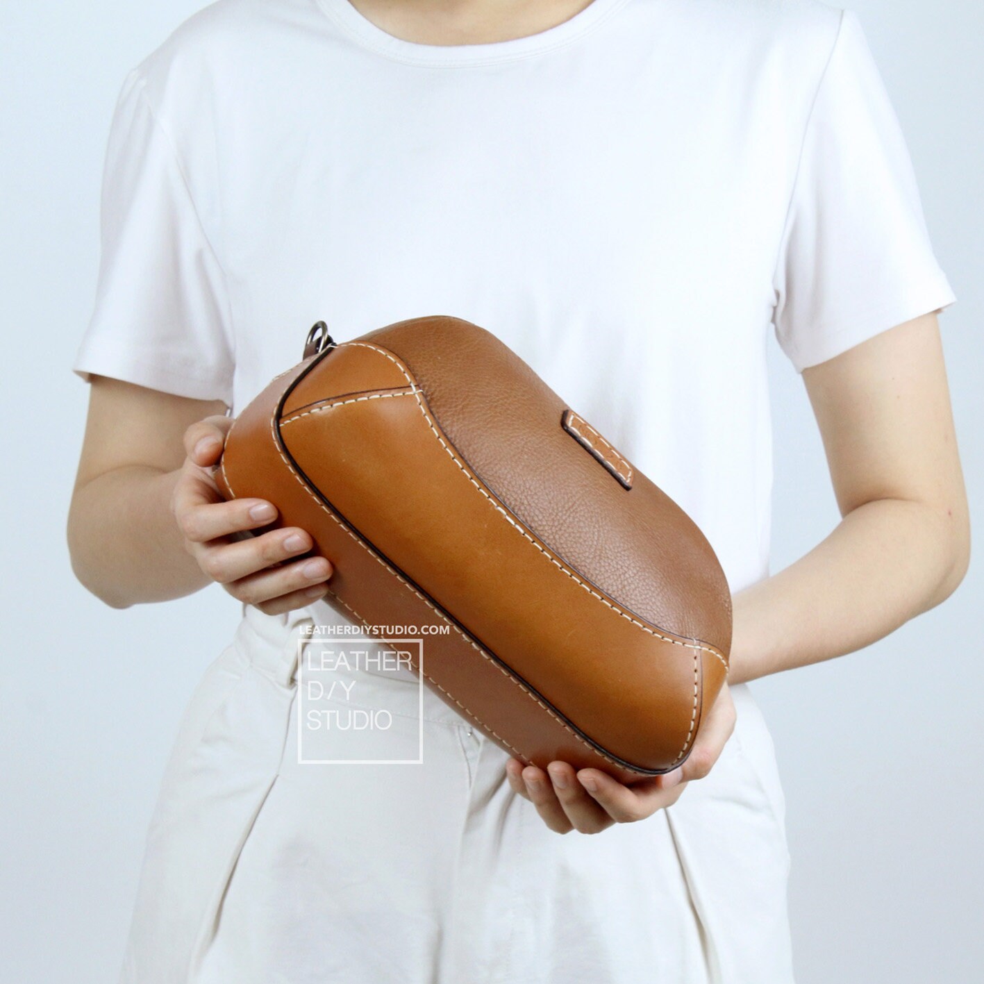 Build Along Dopp Kit Leather Pattern Pdf/toiletry Bag Pattern Pdf/video ...