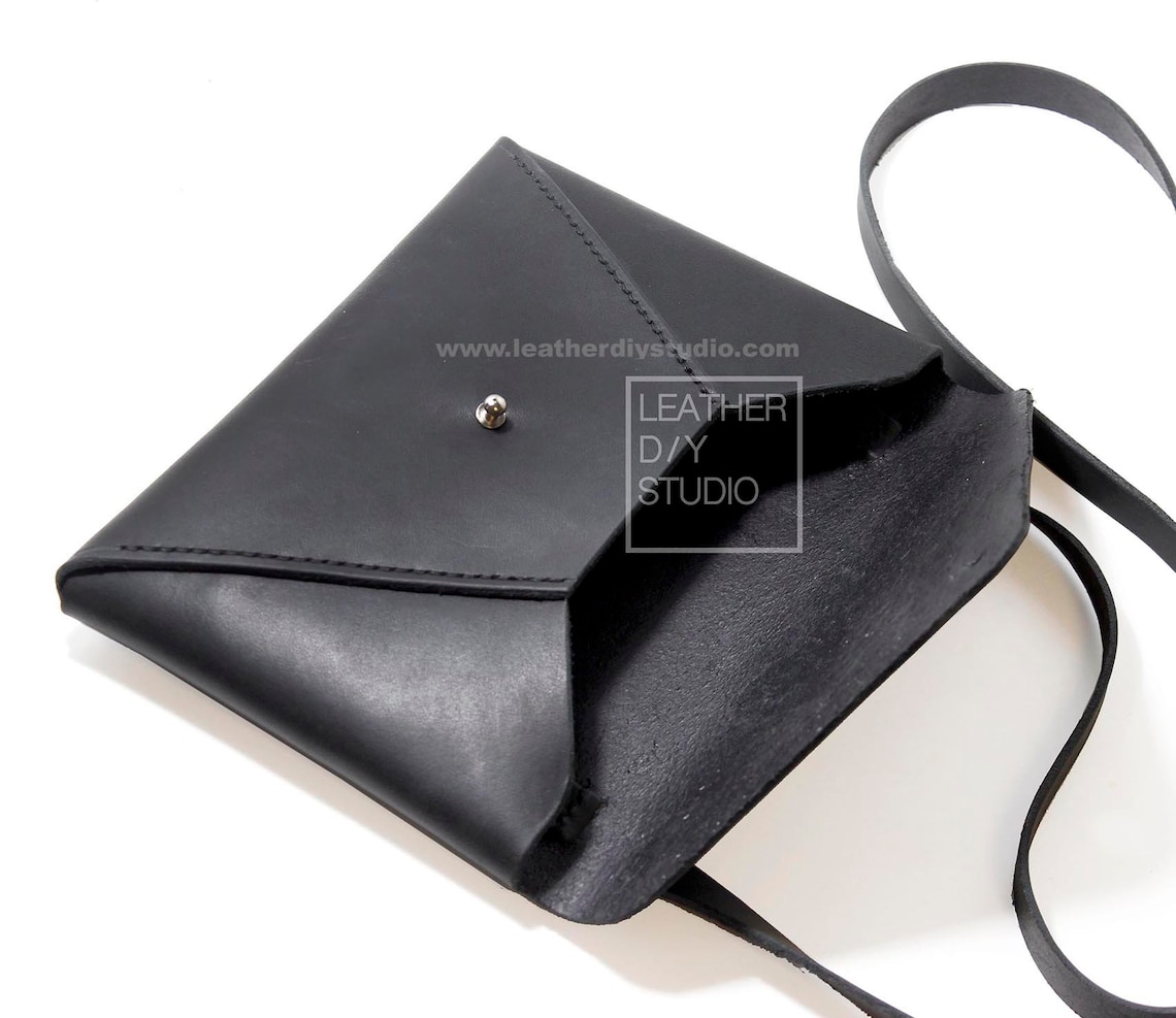 Leather Envelope Crossbody Bag PDF Pattern/leather Purse - Etsy