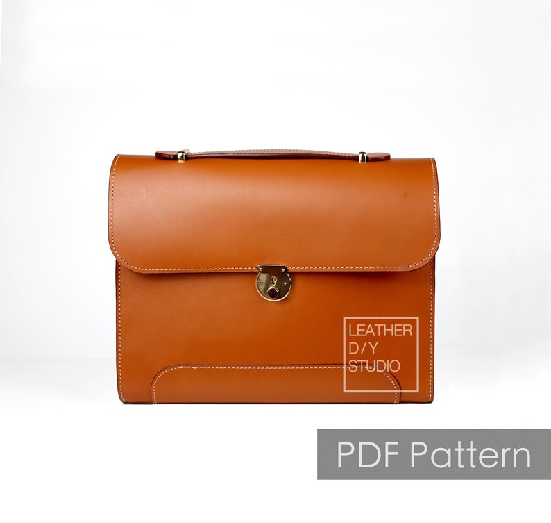 Leather Portfolio Pattern With Instruction/build Along - Etsy