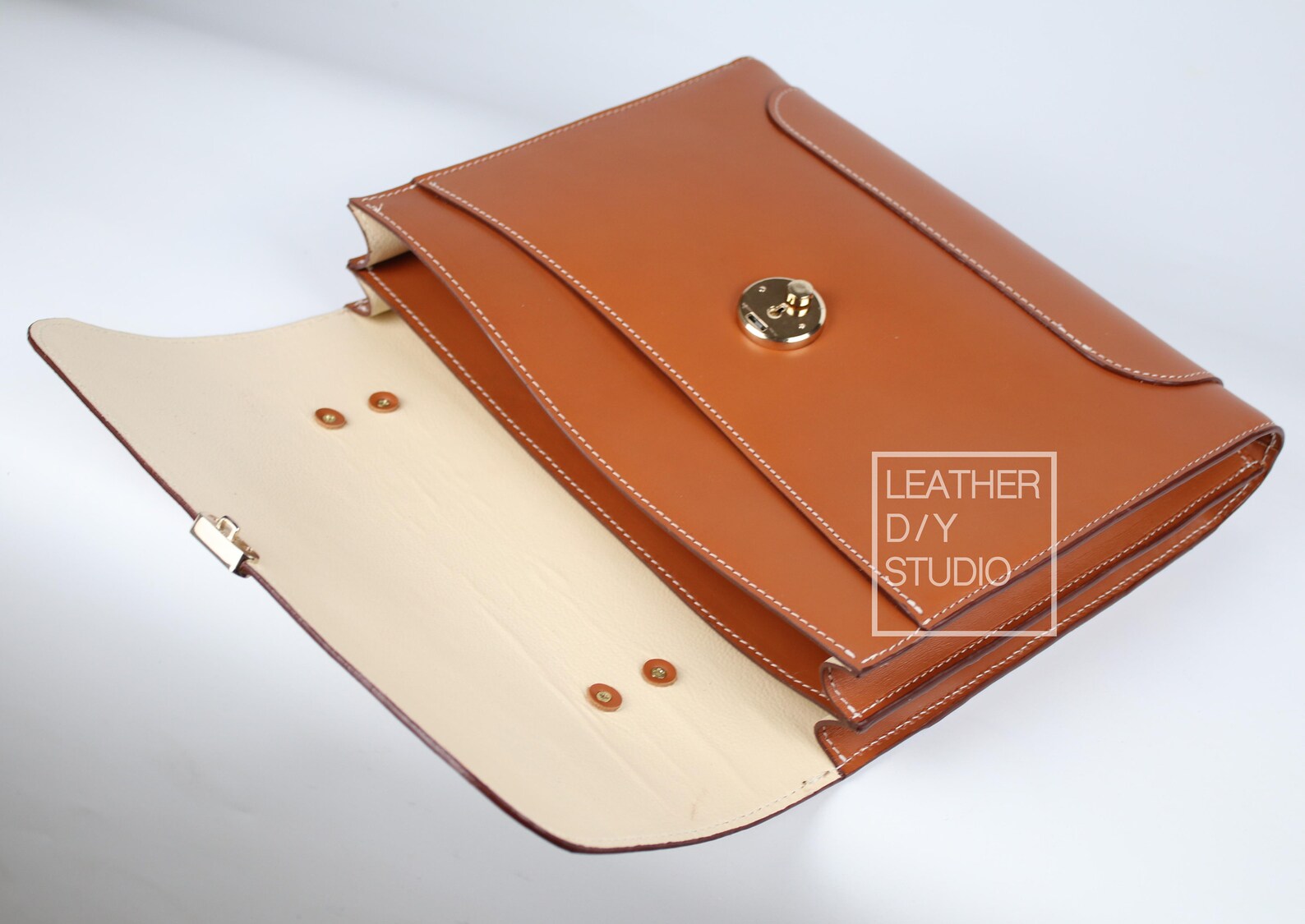 Leather Portfolio Pattern With Instruction/build Along | Etsy