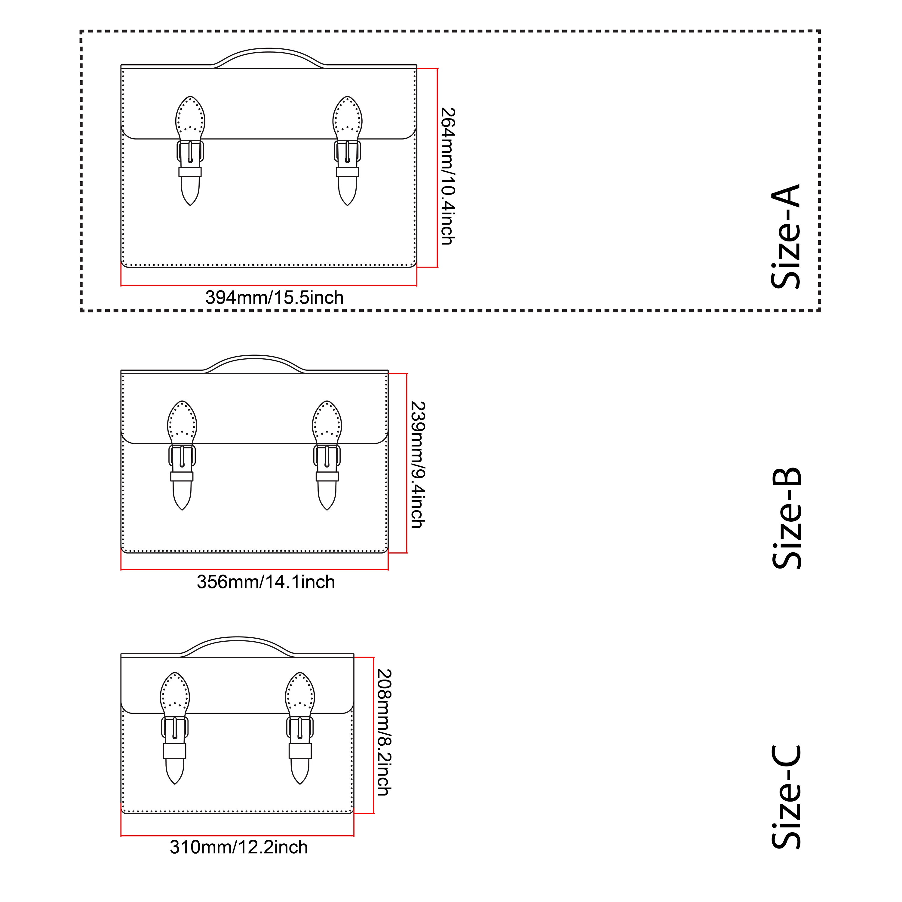 15inch Leather Briefcase Pattern With Video Tutorial - Etsy