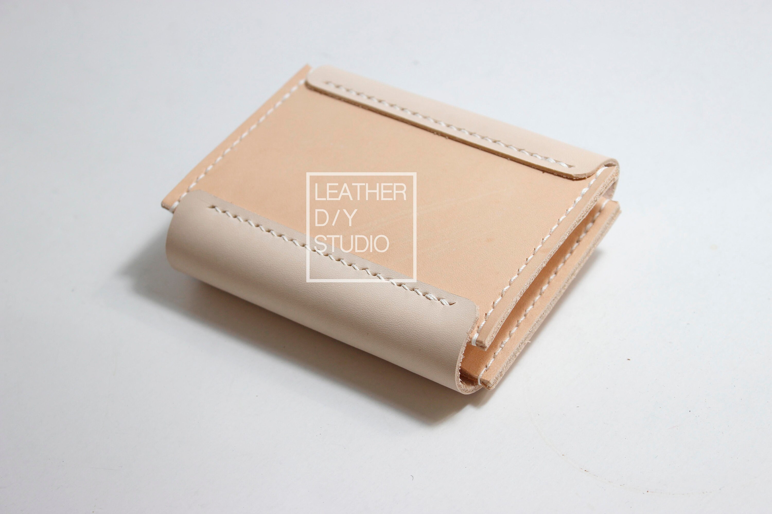 Leather Card Holder Pattern With Instruction/build Along Patterns ...