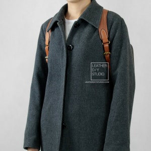 Leather Backpack Pattern Bundle With Video Tutorial /laptop Bag Pattern ...