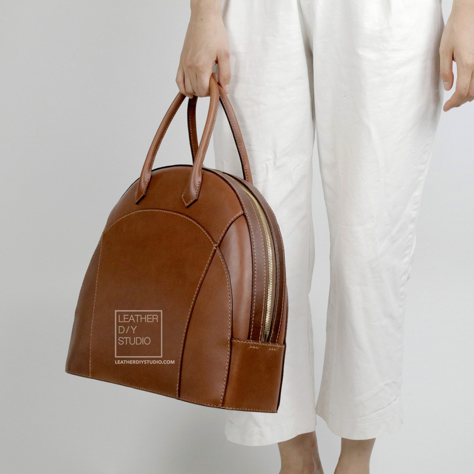 Leather Handbag Pattern Large With Video Instruction Included/build ...