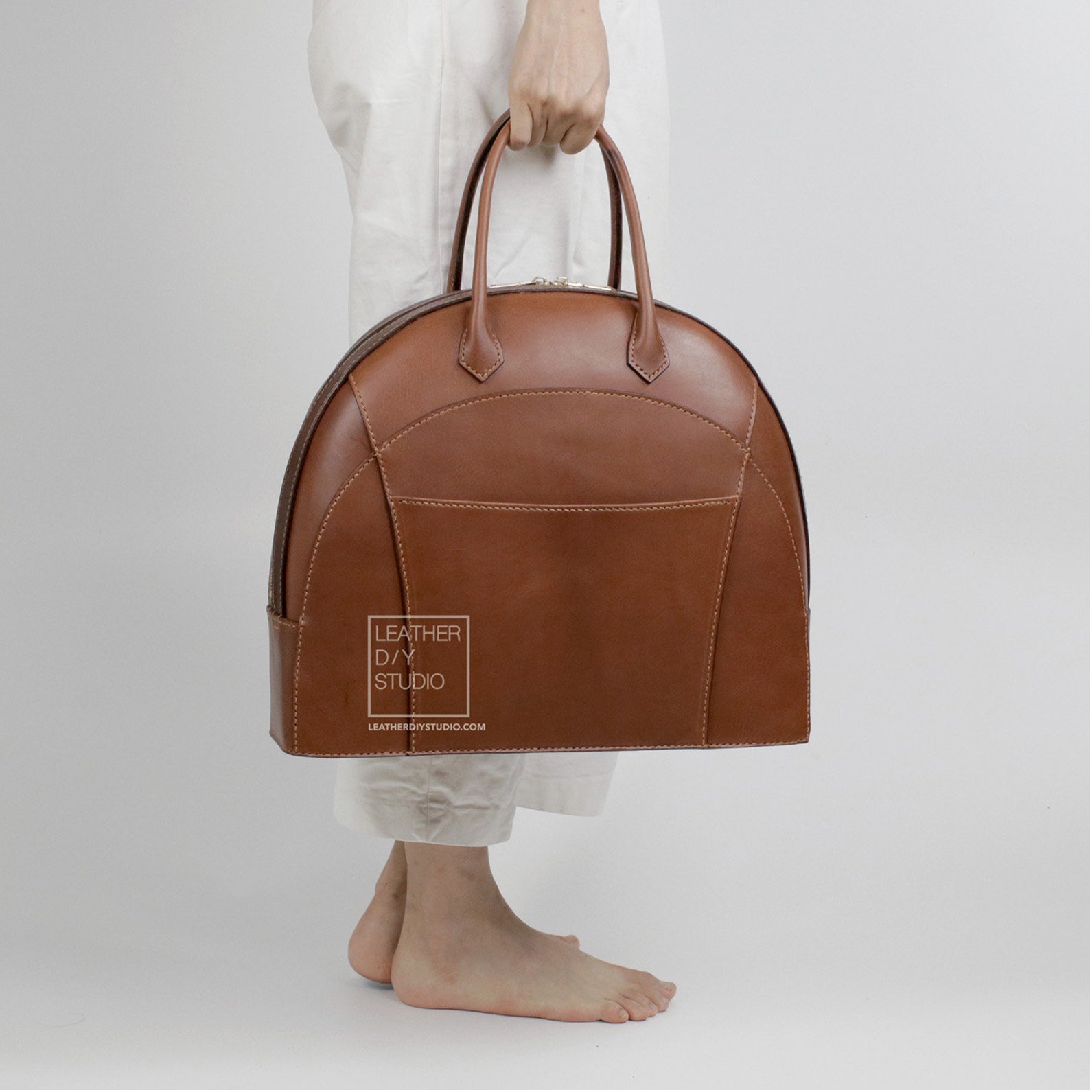 Leather Handbag Pattern Large With Video Instruction Included/build ...