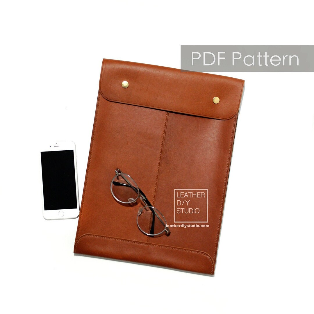 Leather Portfolio Pattern Pdf/instruction/womens Portfolio/mens ...