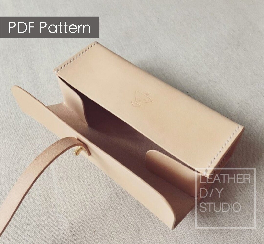 Leather Pencil Case/leather Glass Case/easy Print Pattern/pattern ...