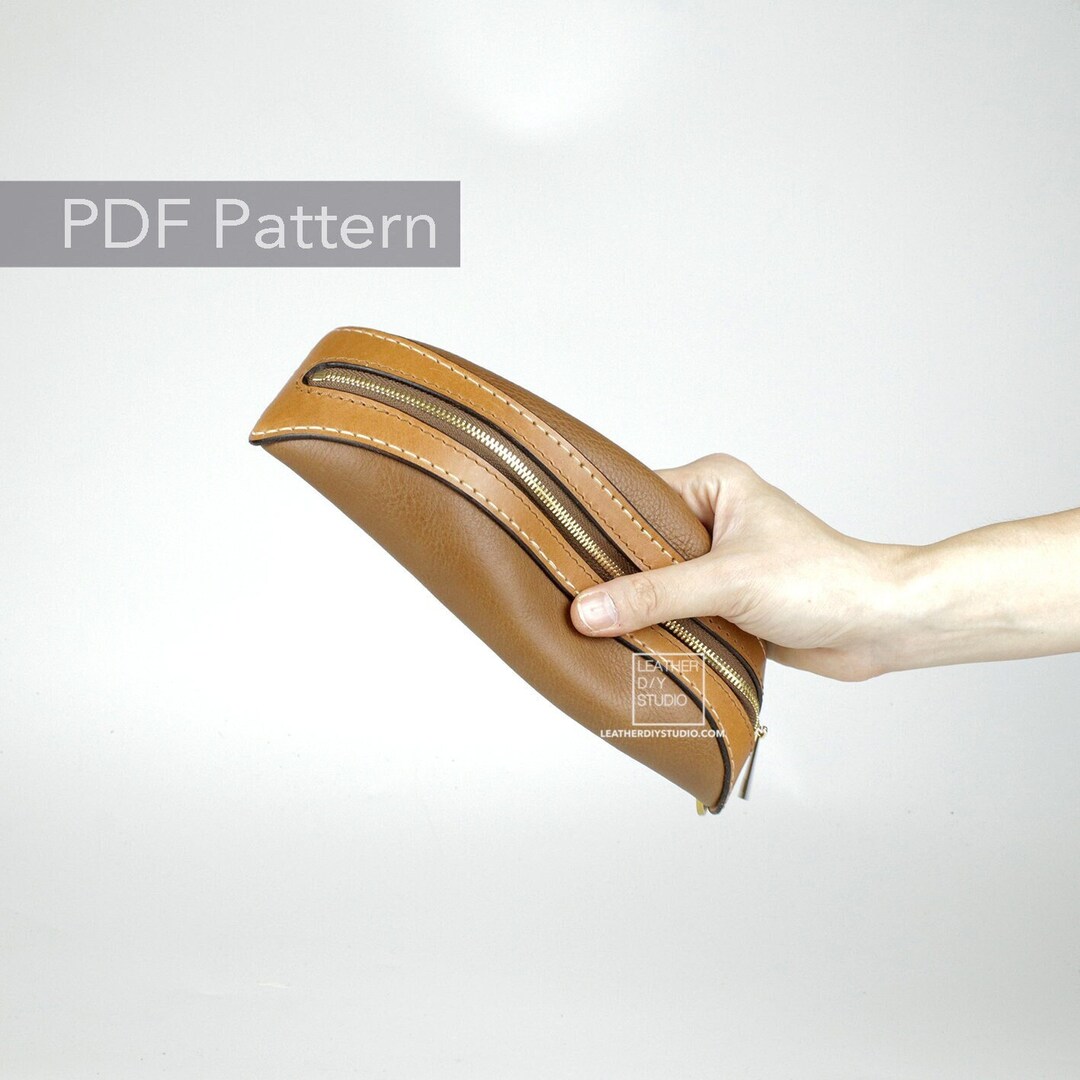 Video Tutorial Leather Pen Holder Pattern Build Along Pattern ...