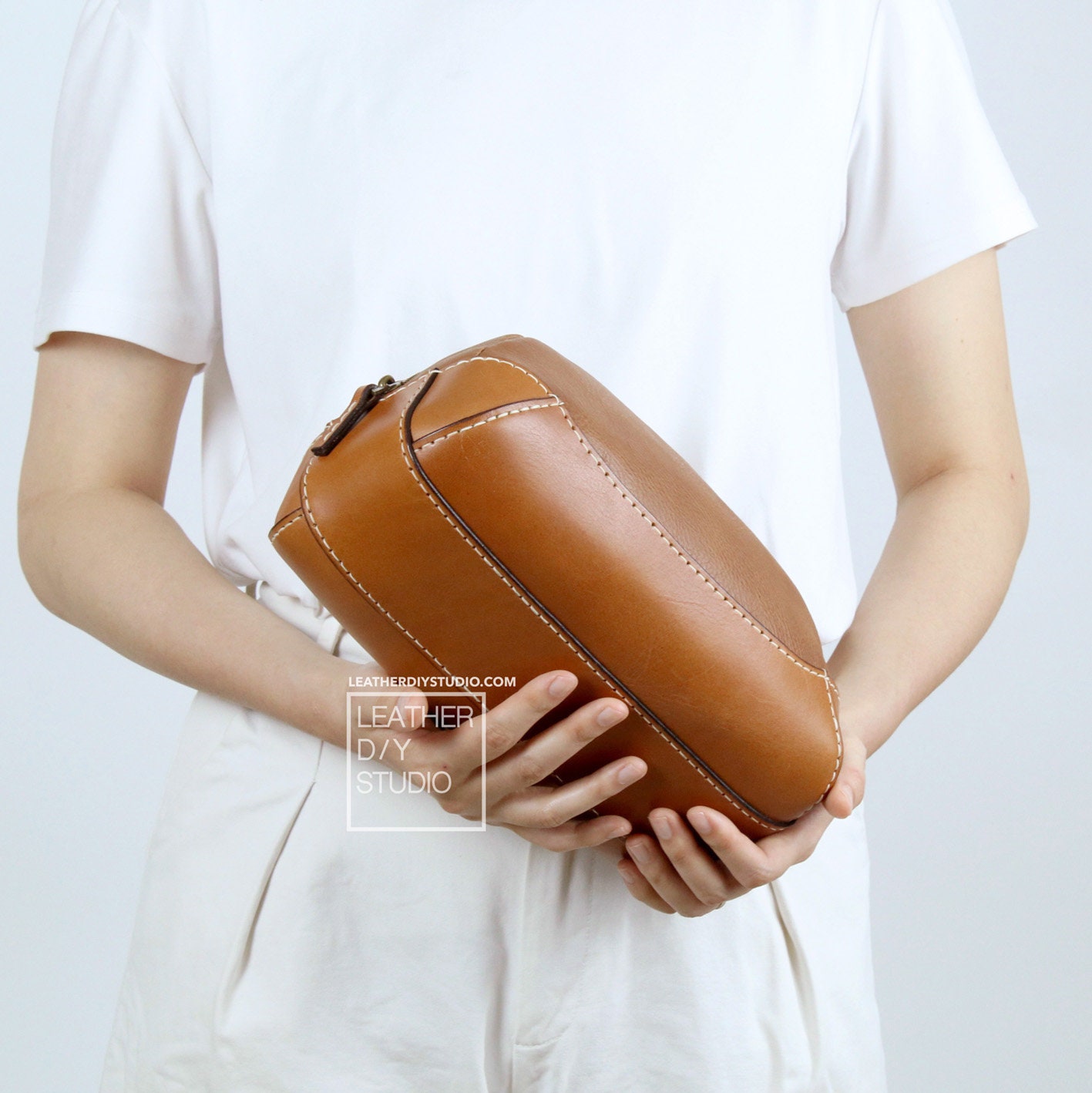 Build Along Dopp Kit Leather Pattern Pdf/toiletry Bag Pattern - Etsy