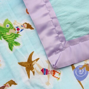 Beach Print Baby Blanket - Etsy