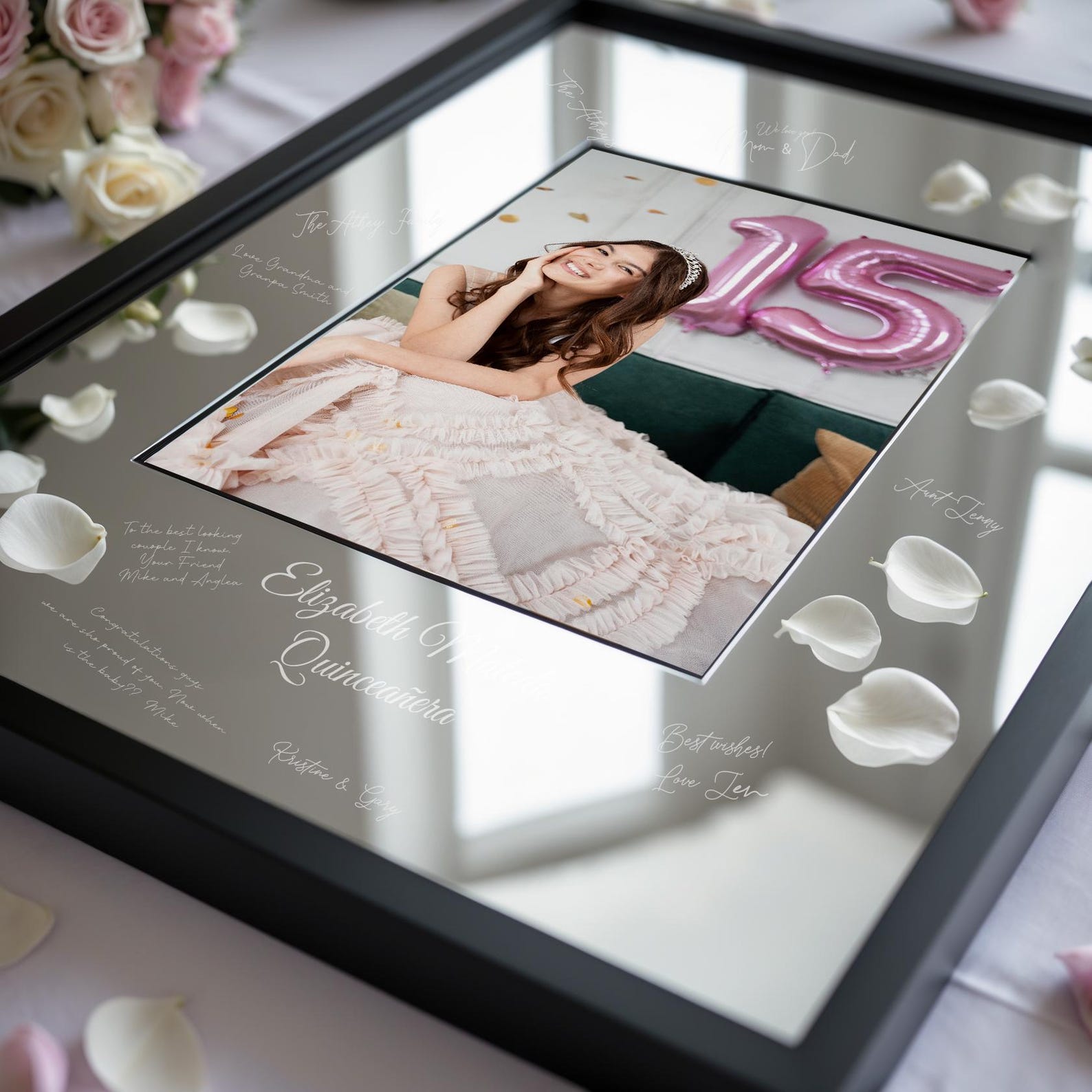 Quince Guest Book | Sweet 16 Guest Book | Quinceañera Party | 15th ...