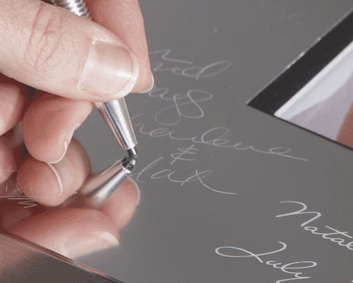 Wedding Signature Frame, Photo Frame, Signature Mat, Guest Book ...