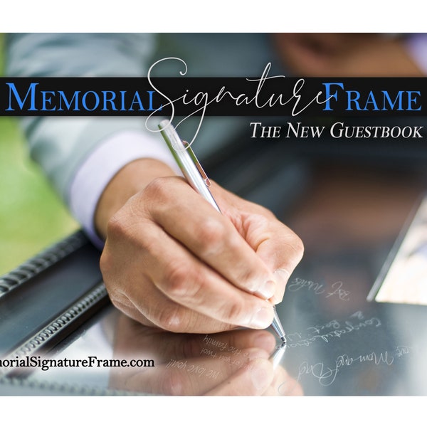 Celebration of Life Guest Book - Etsy