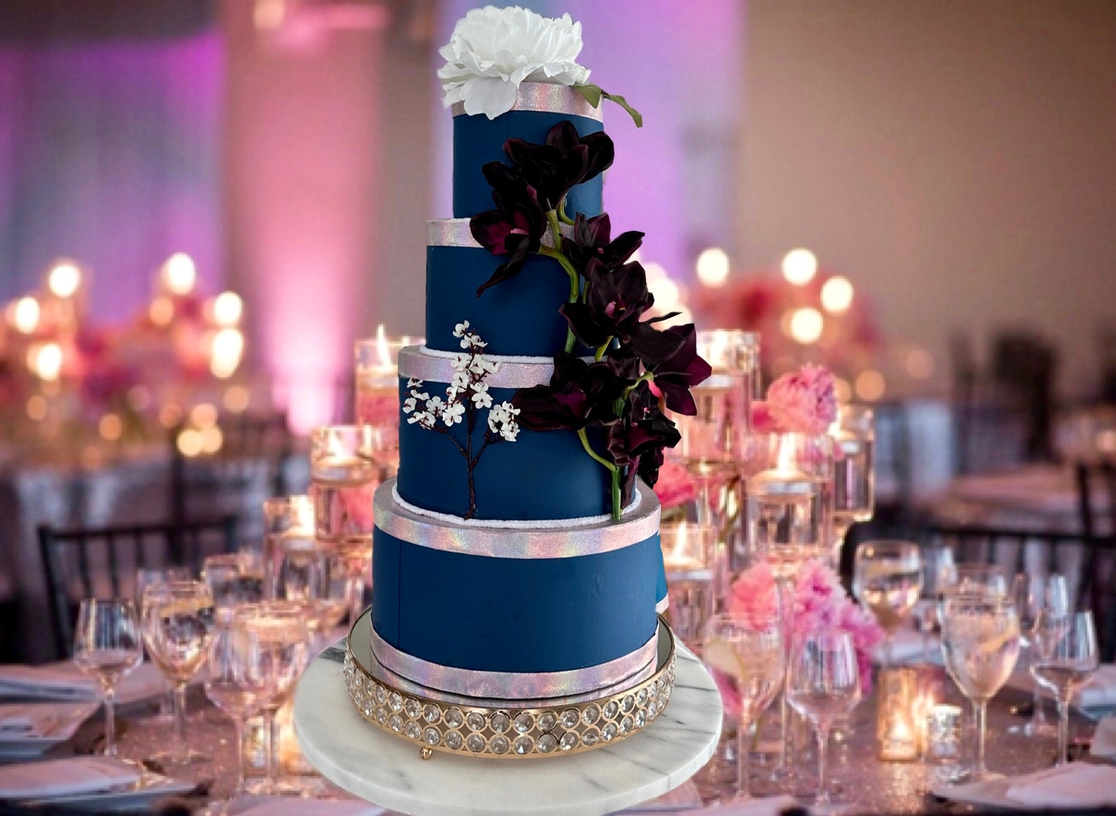 Wedding Cake Pinata Dark Orchid - Etsy