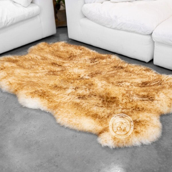 Sheepskin Bench - Etsy