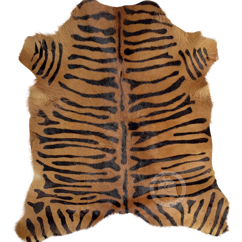 Zebra Calfskin Hide - Etsy