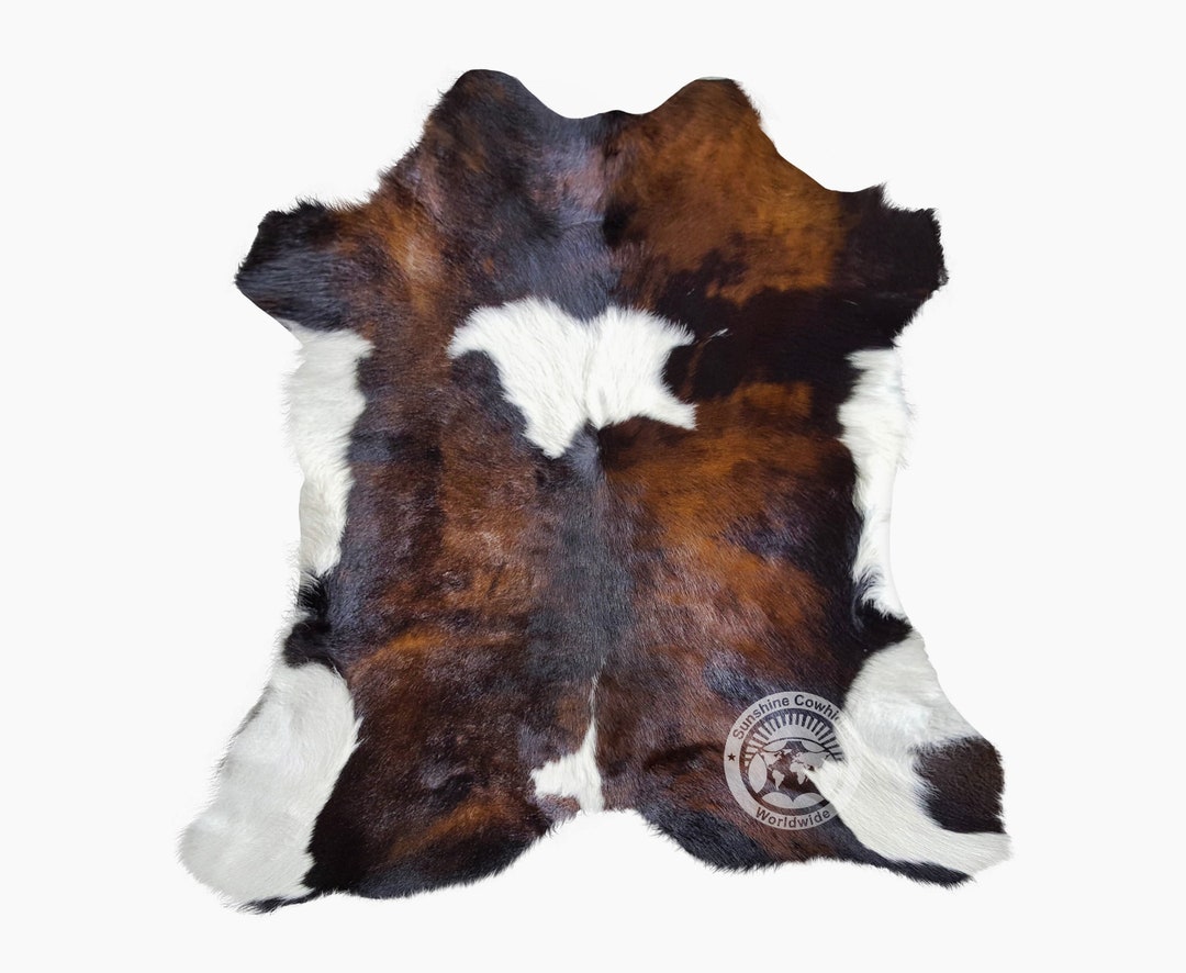 Tricolor Calfskin Rug Perfect for Leatherworking & Artisan Creations - Etsy