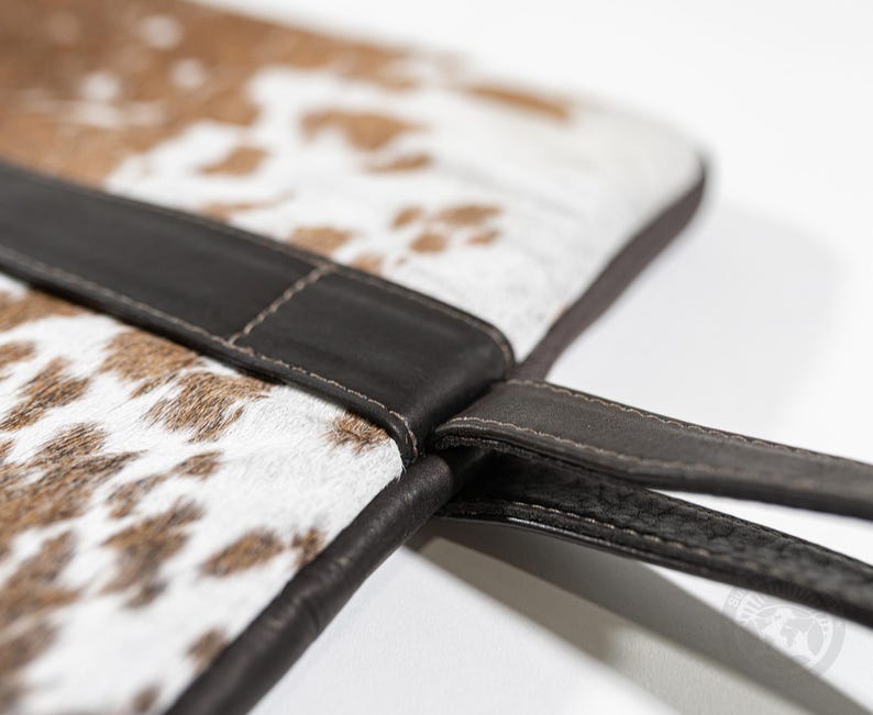 Cowhide Laptop Cover – 16” Notebook Carrier - Handmade Leather ...