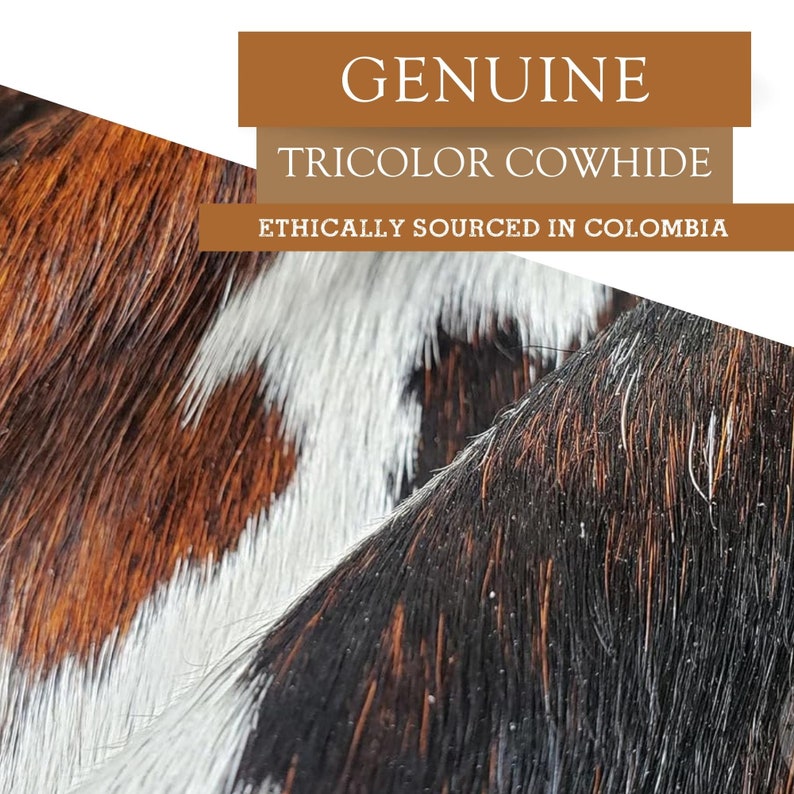 Tricolor Cowhide Rug - M/L/XXL - Etsy