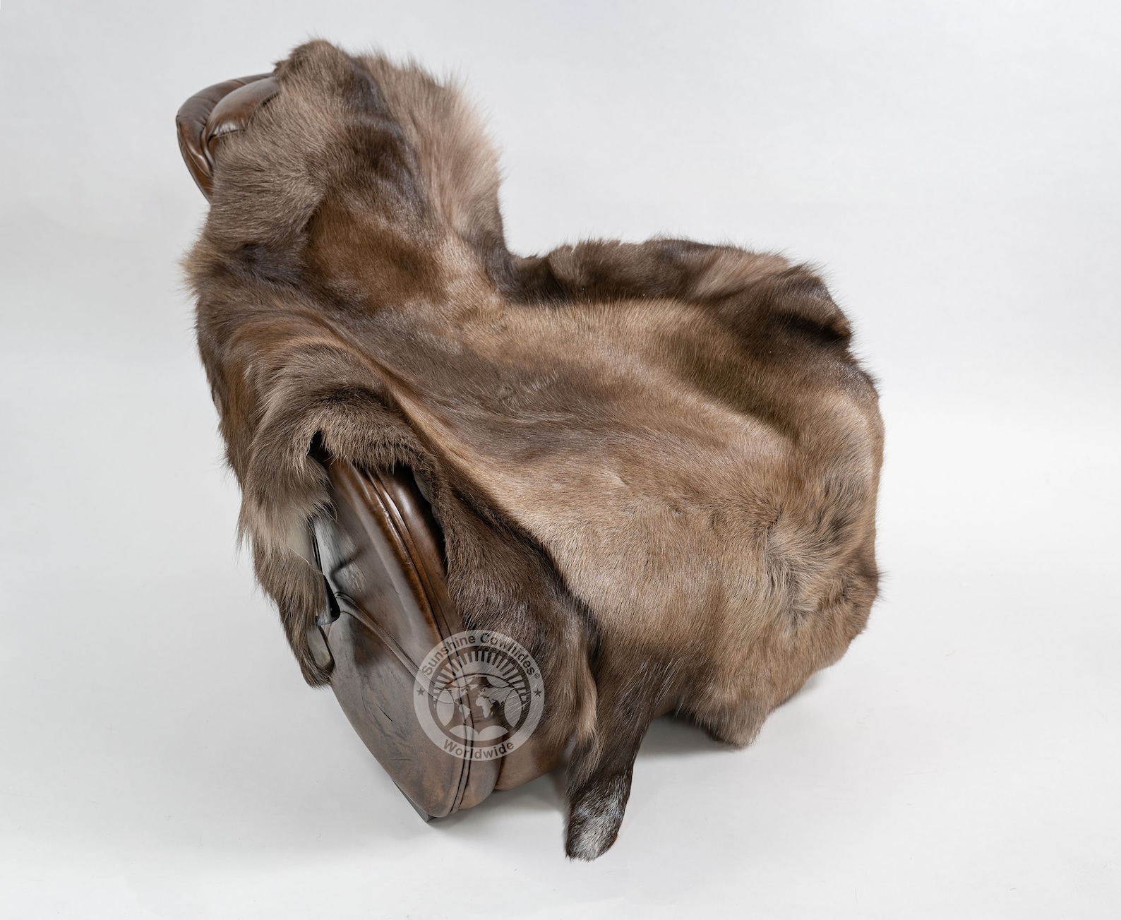 Reindeer Camping Fur Mat Seat - Size XXL - Etsy