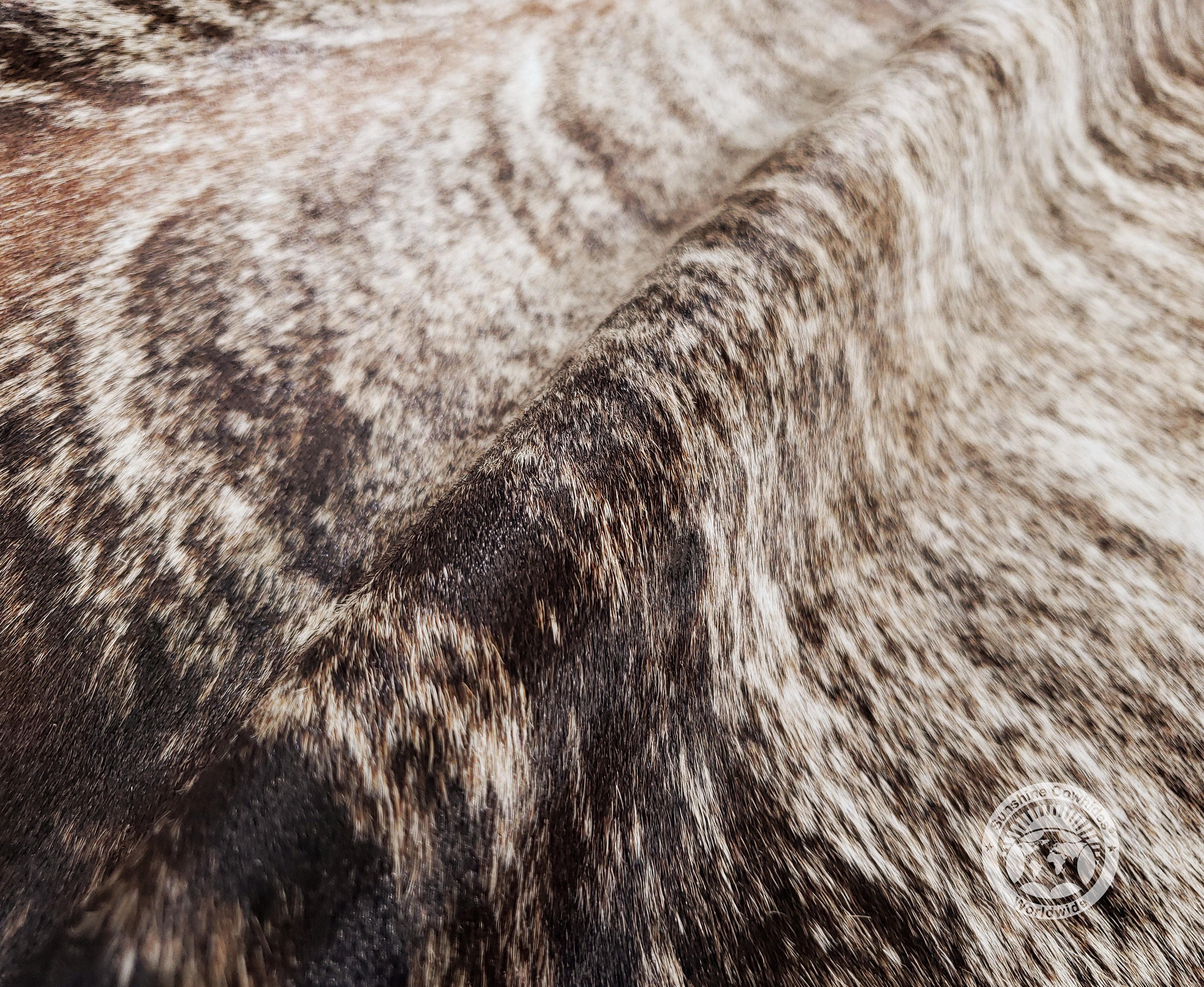 Real Brindle Cowhide Rug, M/L/XXL - Etsy