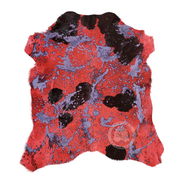 Acid Wash Cowhide Rug - Etsy