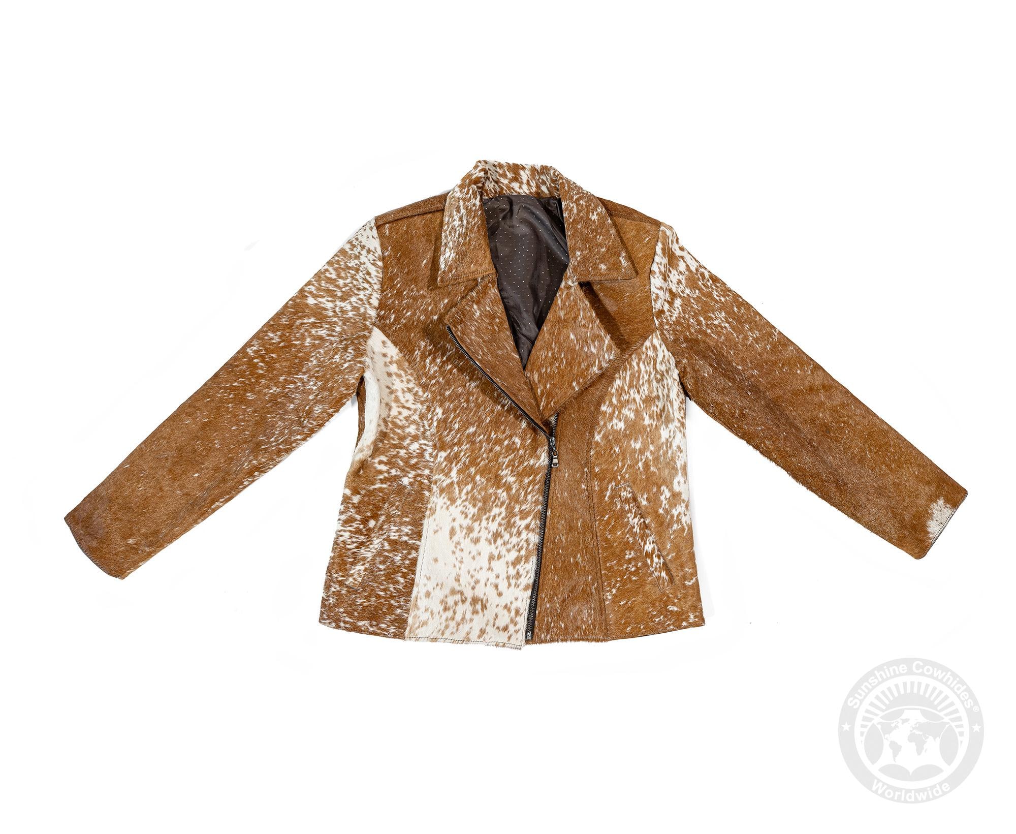 Handmade Cowhide Leather Rodeo Jacket - Western Style - Large - Etsy