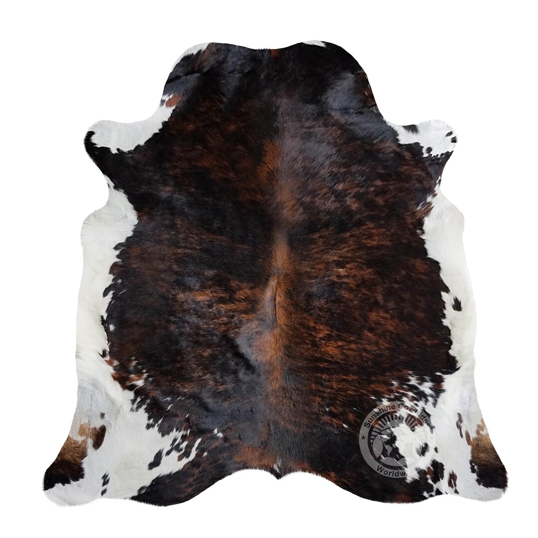 Cowhide Rug, M/L/XXL - Tricolor - Western Style - Etsy