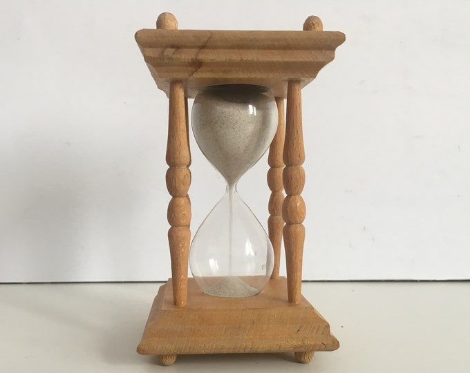 Hourglass - Sand Clock - Sand Timer - Sand Glass - Wood Hourglass ...
