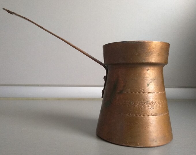 Vintage Cezve - Turkish Coffee Pot - Copper Coffee Cezve - Copper ...