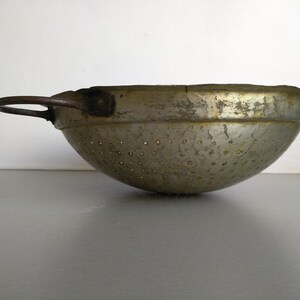 Vintage Colander Vintage Colander Kitchen Old Sieve - Etsy