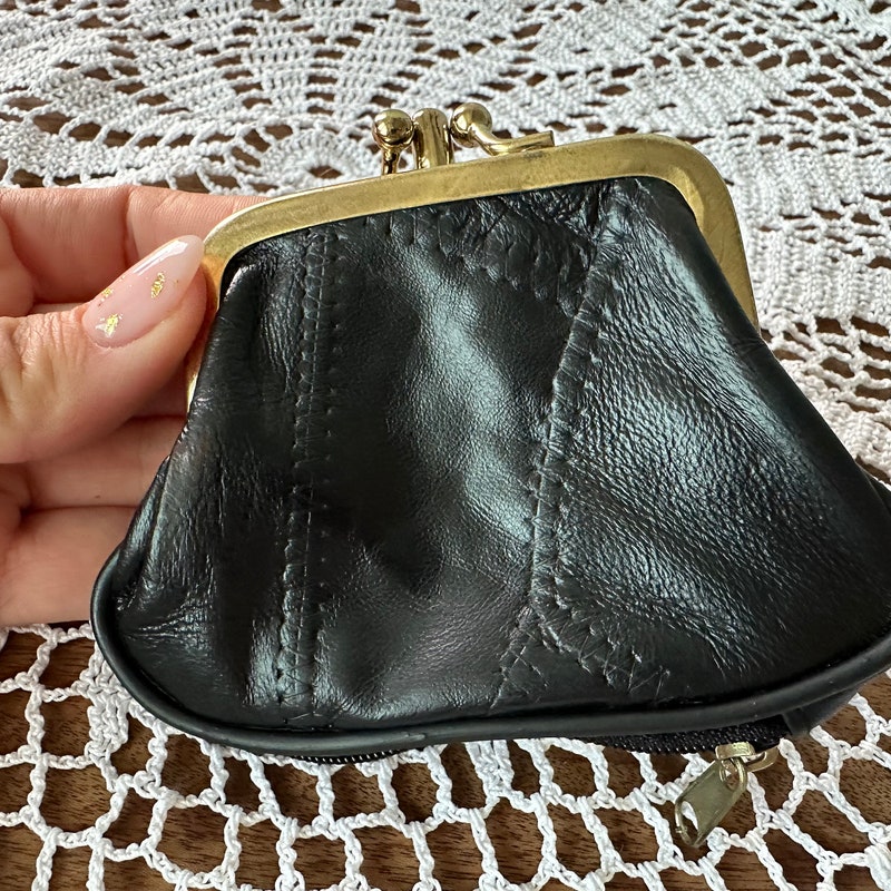 Double Coin Purse - Etsy