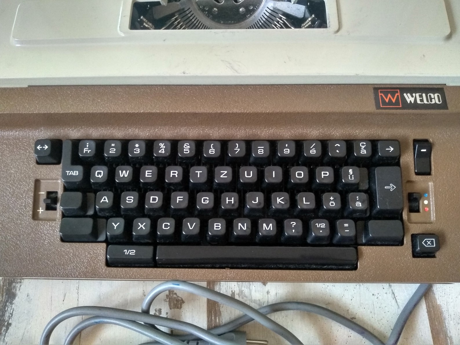 Electric Typewriter WELCO Тypewriter WELCO Japanese | Etsy