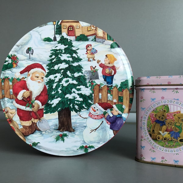 Christmas Tin - Etsy