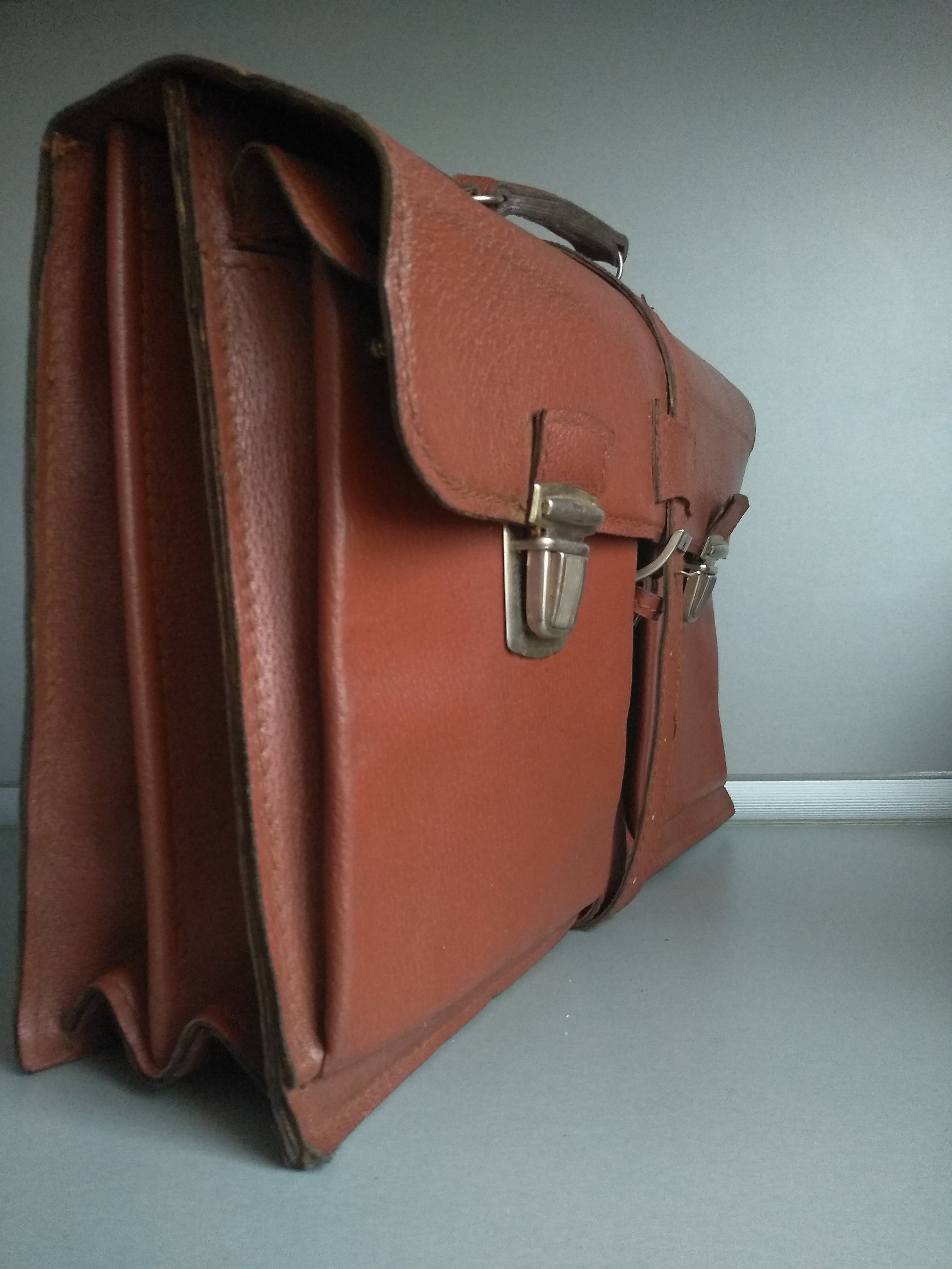 Documents Bag Men's Handbag Genuine Leather Document | Etsy