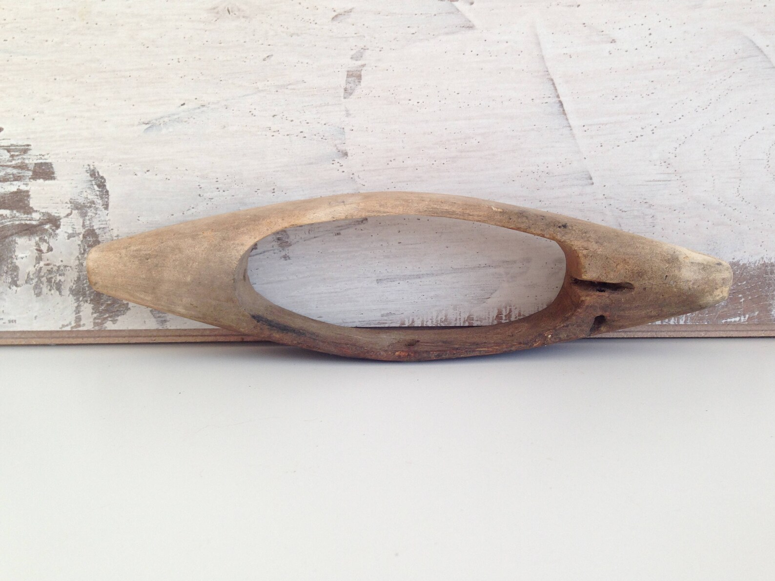 Antique Loom Shuttle - Wooden Weaving Shuttles - Primitive Hand Weaving ...