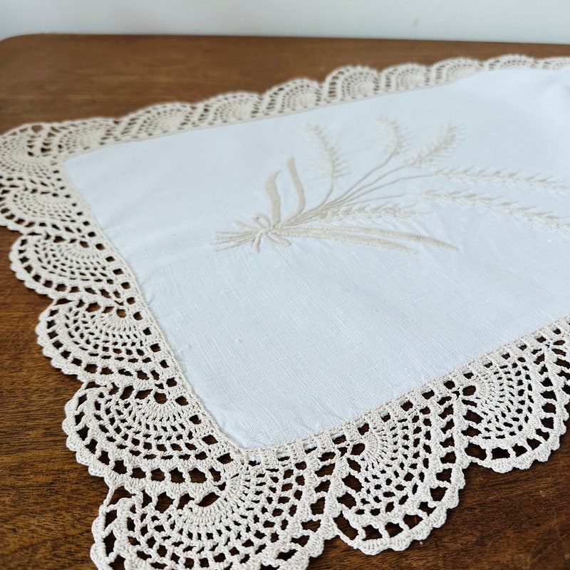 Wheat Doily - Etsy