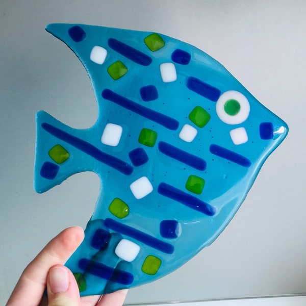 Fused Glass Fish - Etsy